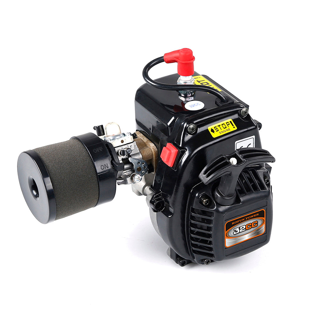 32cc Easy-Start BAJA Type Engine for 1/5 RC Gasoline Model Cars - High ...