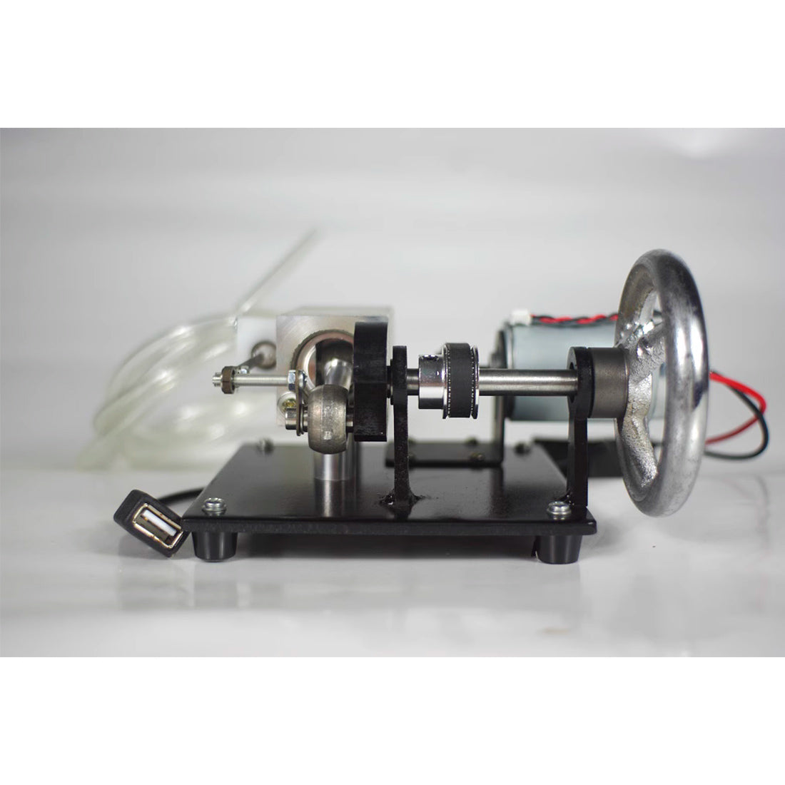 DIY Mini Single Cylinder Horizontal Steam Engine Generator Kit - USB R ...